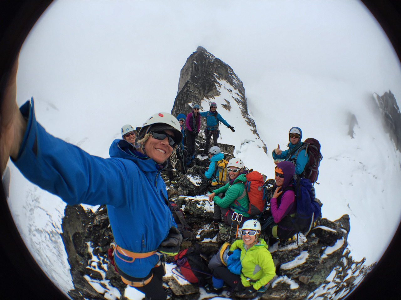 Guiding - Sarah Hueniken Alpine Guide